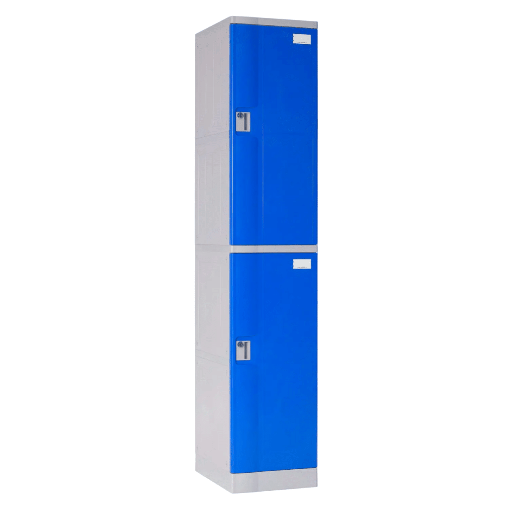 Locker Plástico ABS 2 puertas azul | Grupo Sumar
