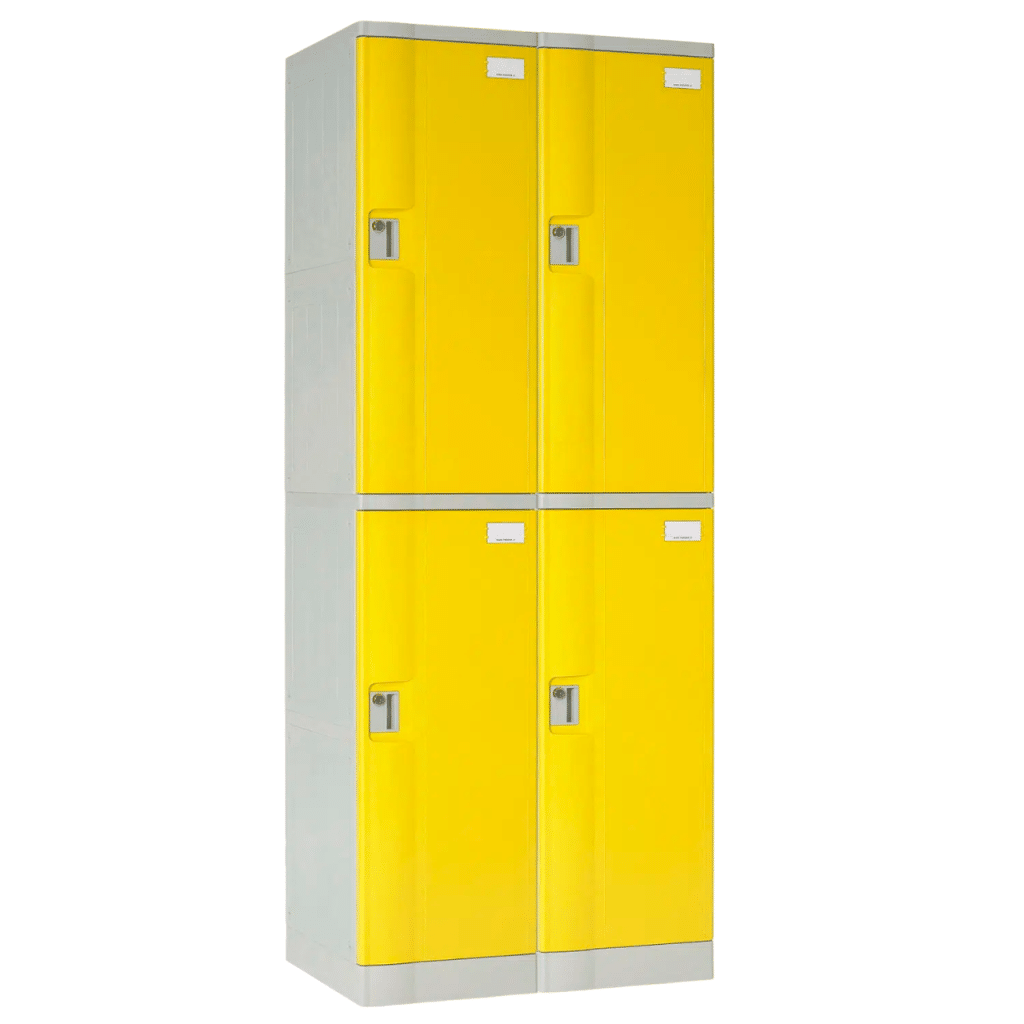 Locker Plástico ABS2-02 amarillo | Grupo Sumar